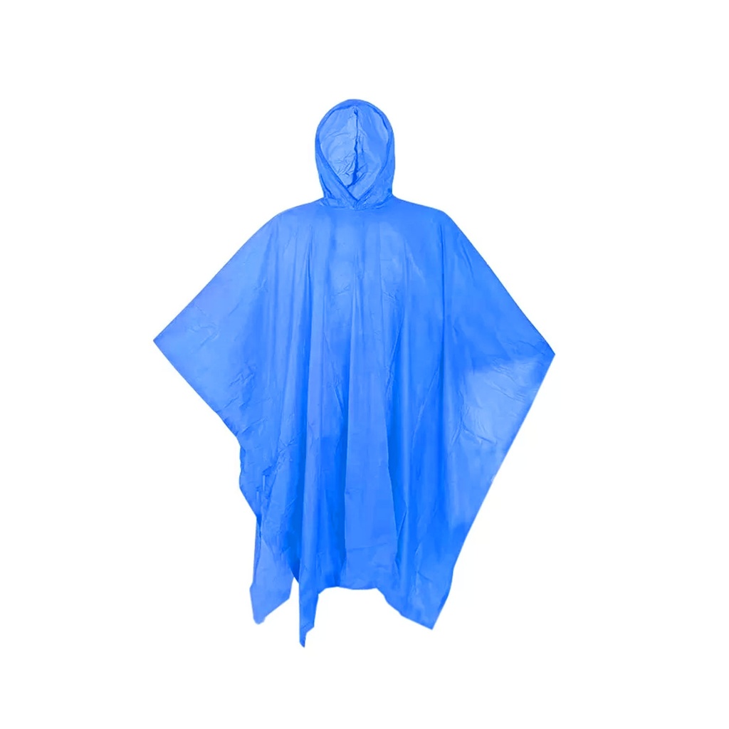 capas, pvc, celeste, 50*80 pulgadas, tipo poncho | Jumbo